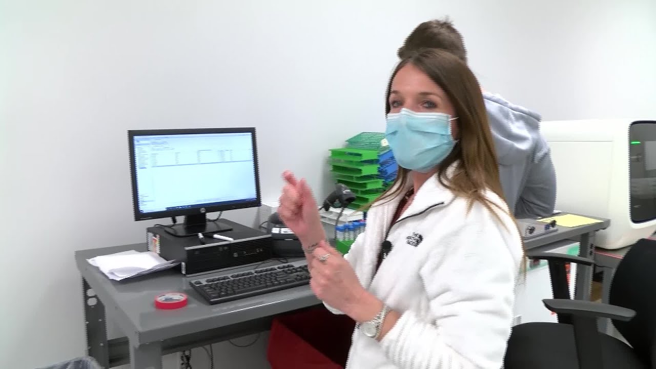 Reditus Lab preparing to get out more COVID-19 test results - YouTube