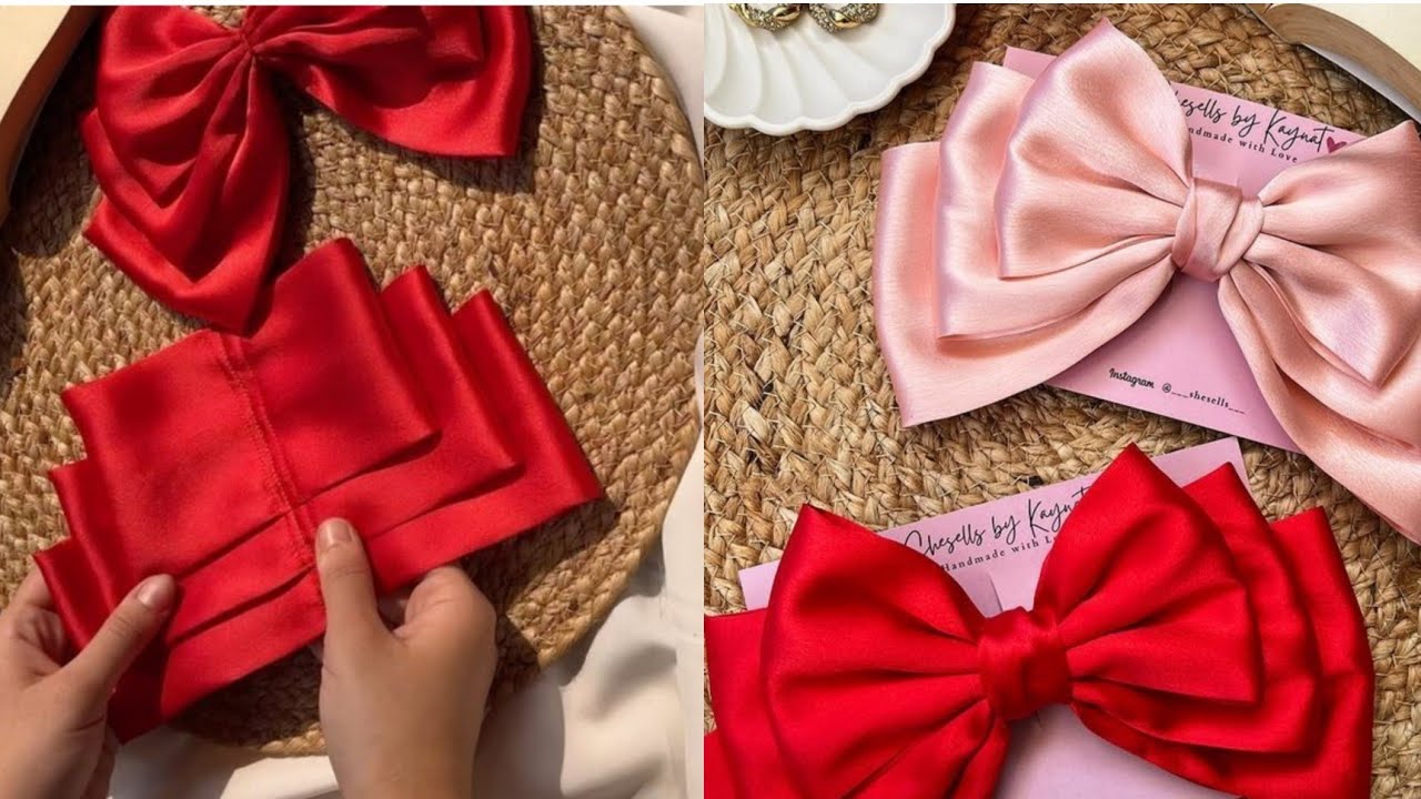 ️Crea Fàcil y Rapido un hermoso lazo 🎀de 3 Capaz/ Para ti para Regalar ...