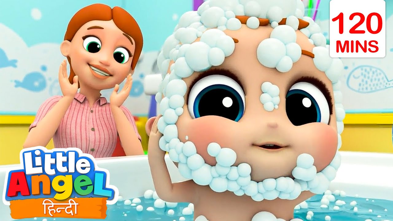 I Want To Be Big | Little Angel | बच्चों के कार्टून्स | Nursery Rhymes ...