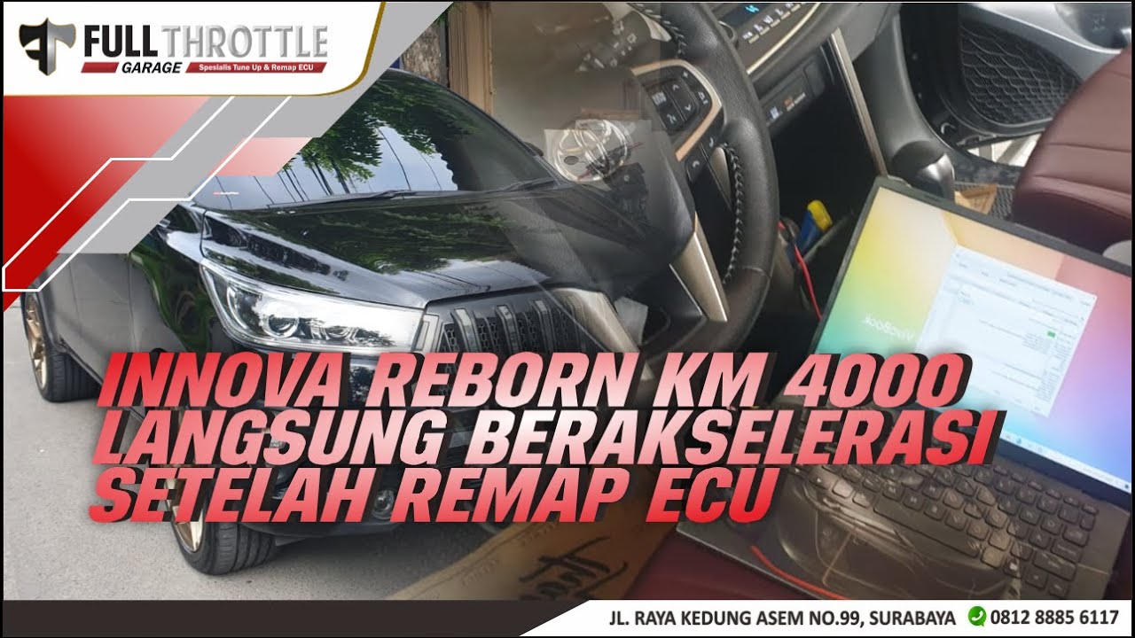 BERAKSELERASINYA INNOVA REBORN, BARU 4.000 KM | REMAP ECU INNOVA REBORN ...
