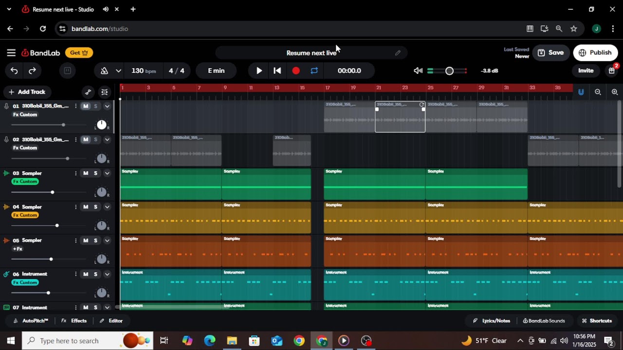 Live Trap Beat Creation | BandLab Melody Samples & Custom Sounds 🎶🔥 ...