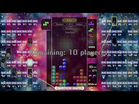 Tetris 99 - Galaxy music extended (10 players) - YouTube