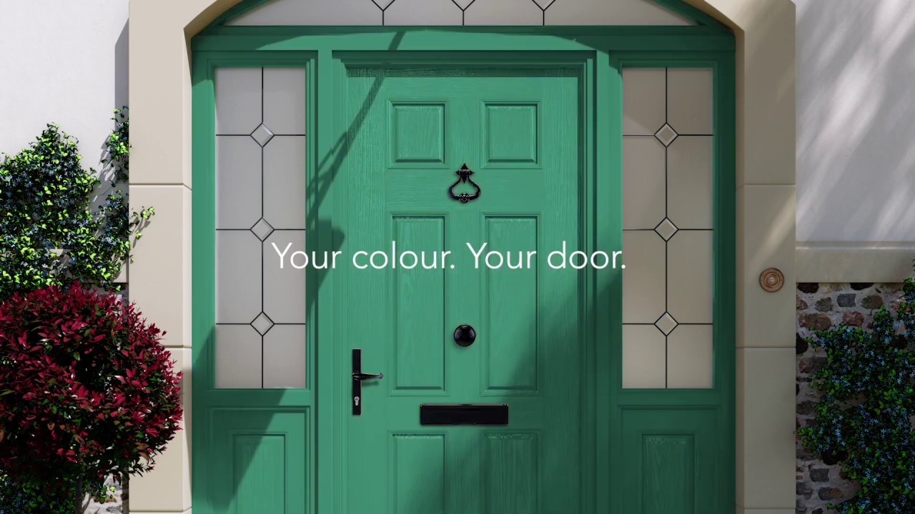 SRJ Windows- Apeer Composite Door Colour Match - YouTube
