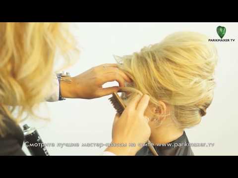 Изысканная вечерняя прическа Evening hairstyle for long hair parikmaxer tv парикмахер тв