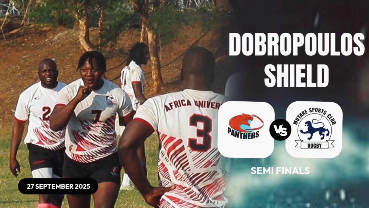 AU Panthers vs Mutare Sports Club | Dobropoulos Shield Semi Final 2025 ...