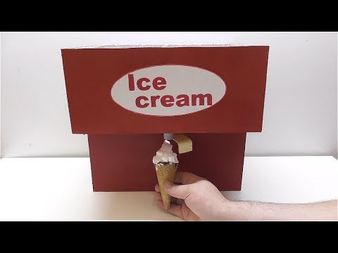 How to make ICE CREAM MACHINE How to make ice cream - YouTube