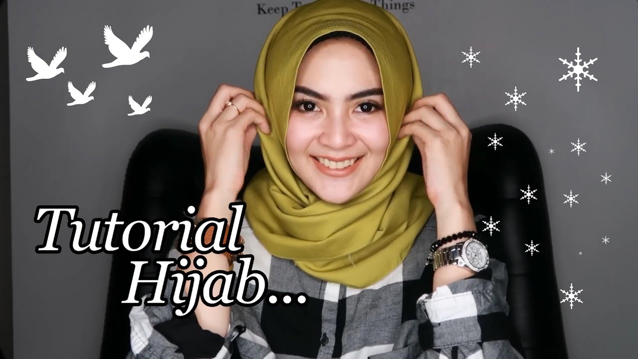 TUTORIAL HIJAB - YouTube
