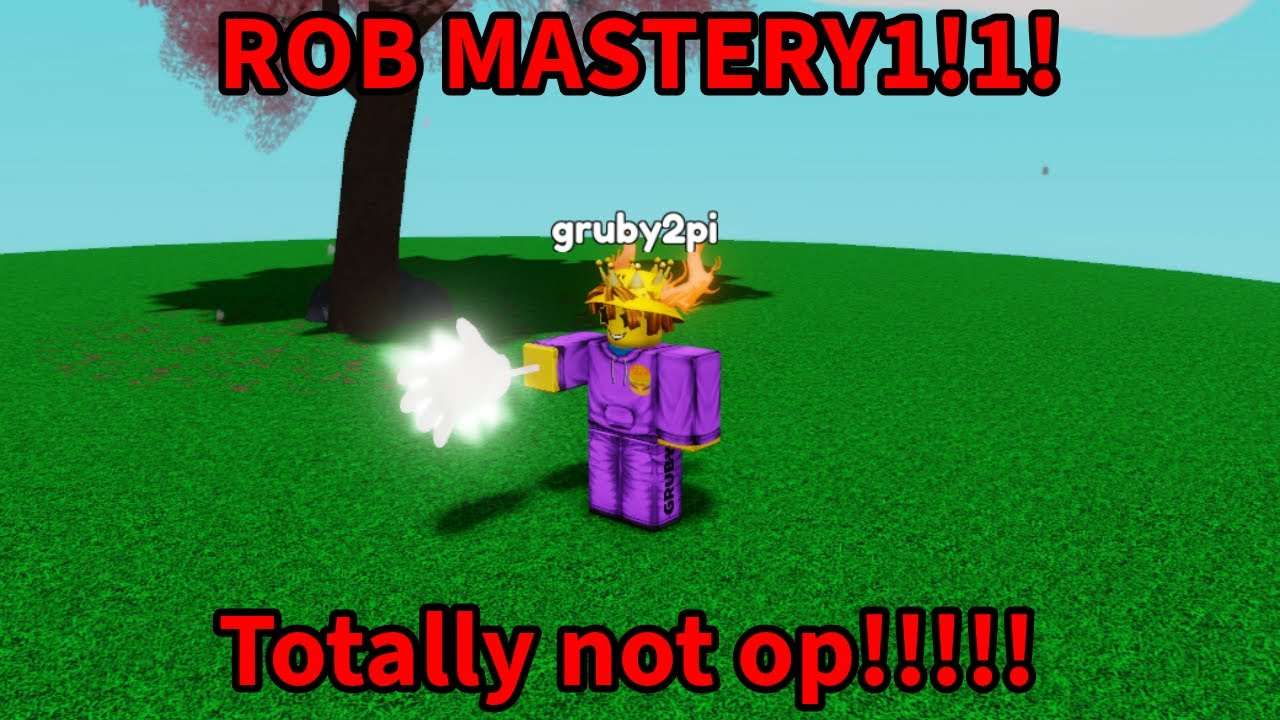 Slap Battles rob mastery is totally not overpowered! | ROBLOX - YouTube
