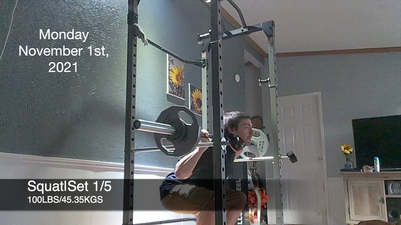 Strong Lifts 5x5 Day 2 - YouTube