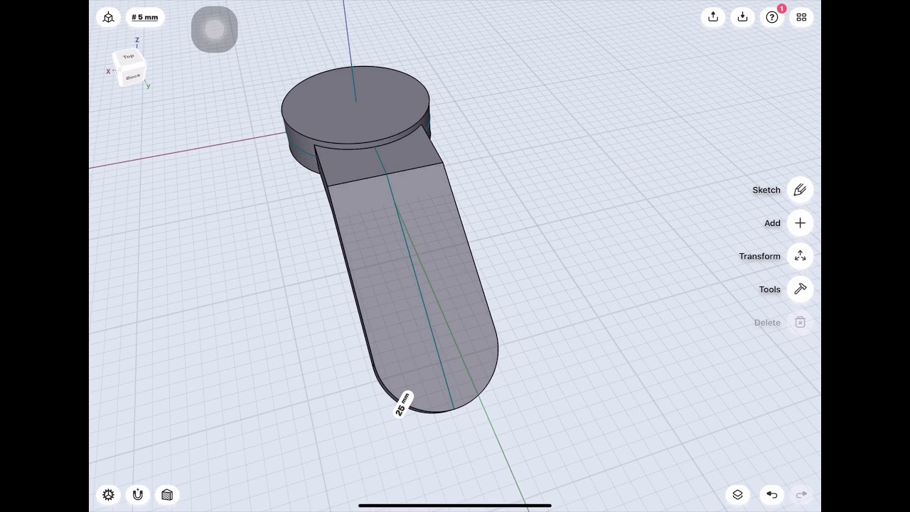 [How to Shapr3D] Bracket Angle Mounting 2D to 3D Drawing 01 - YouTube