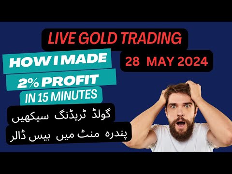 Trading Gold in NY Session (گولڈ ٹریڈنگ ) - YouTube