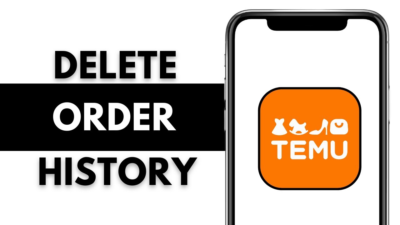 How To Delete order History on Temu - YouTube