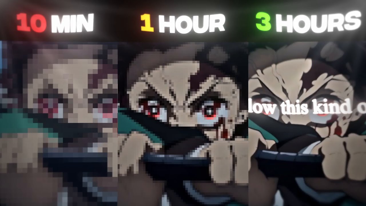 Editing Challenge - 10 Minutes vs 1 Hour vs 3 Hours! [AMV] - YouTube