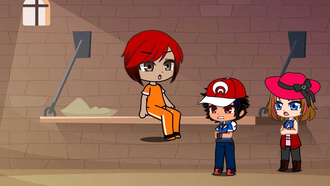 (129) Ash and Serena Visit Aiden (Lucy Prenure) in Jail (for ...