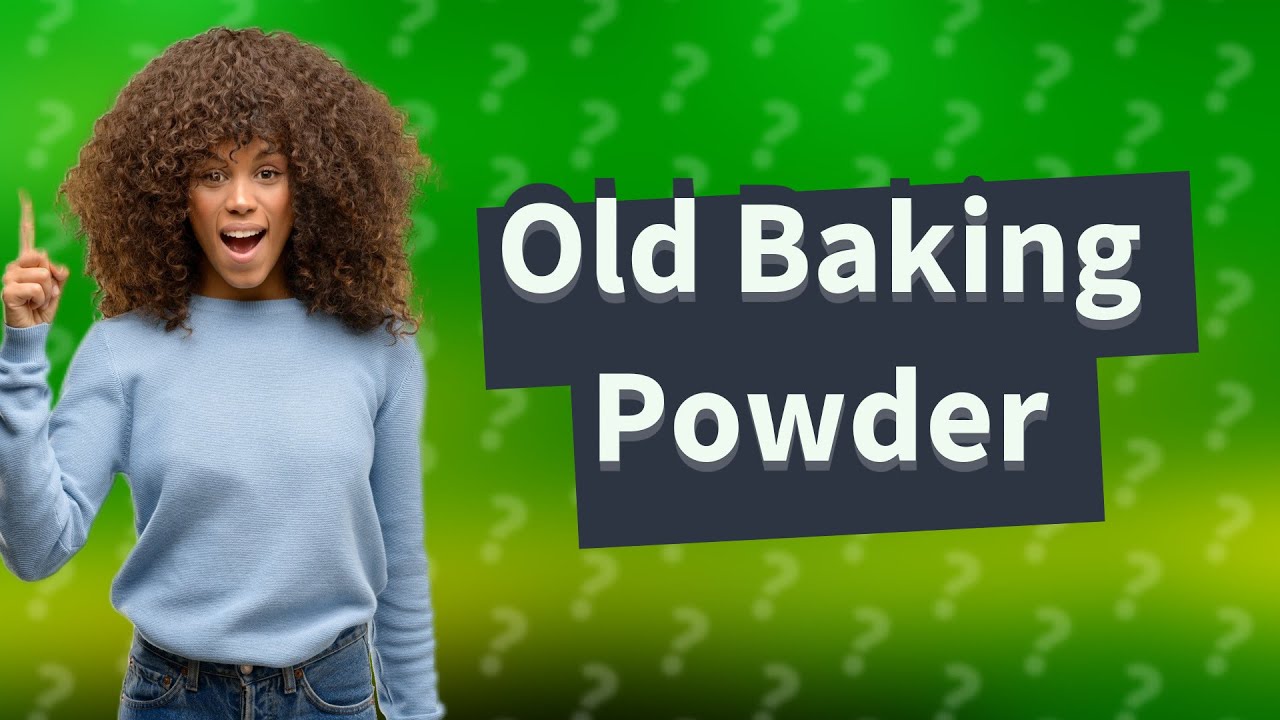 Can you use 10 year old baking powder? - YouTube