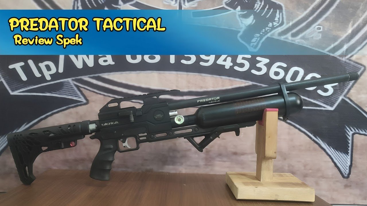 PCP PREDATOR TACTICAL Harga murah, kualitas tidak murahan!! - YouTube