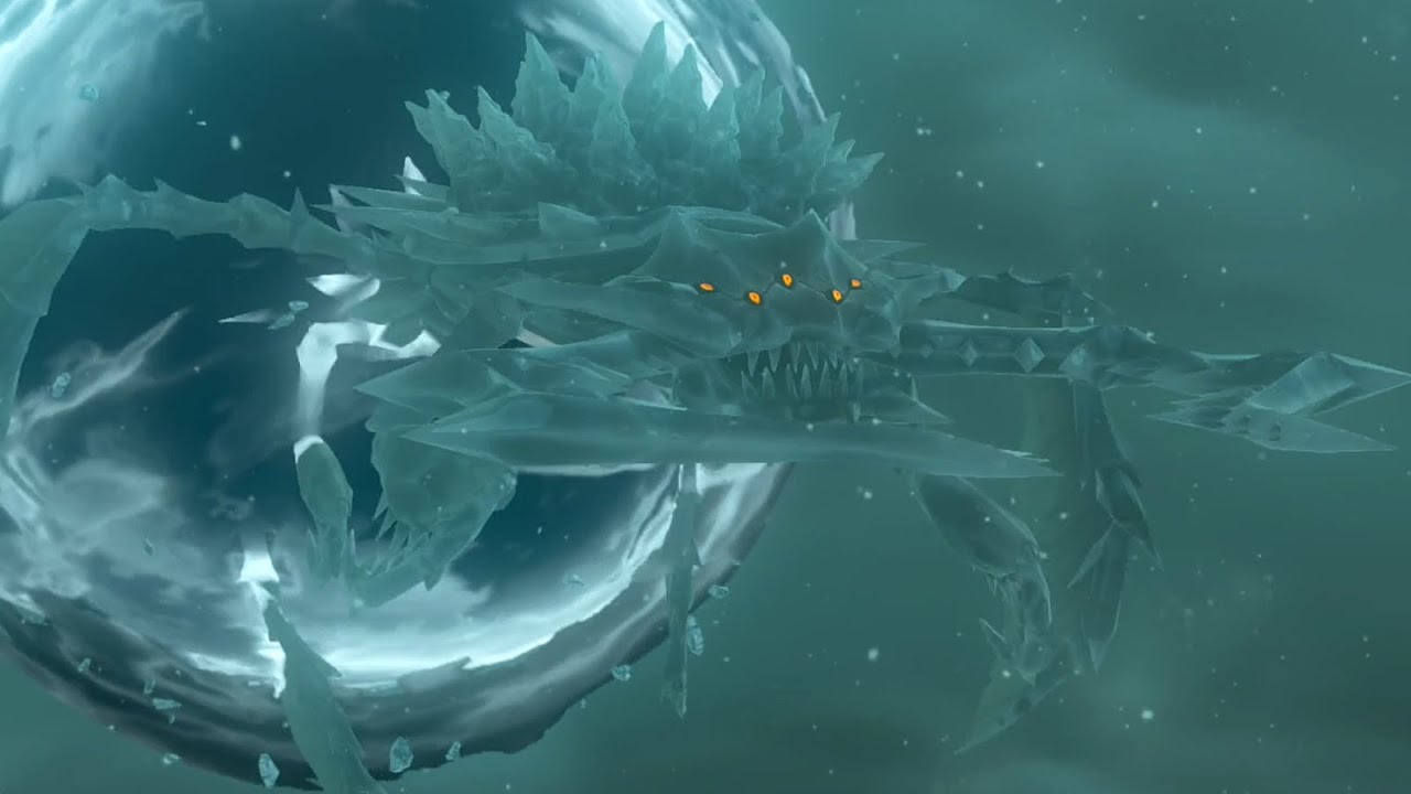 Taking down a huge ice snake?! - YouTube