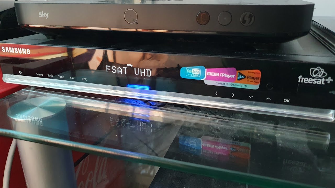 Samsung Freesat Recorder Finally Works with Panasonic Viera TV - YouTube