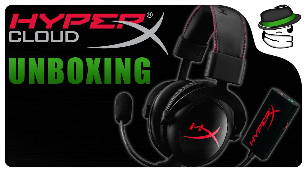 HyperX Cloud Unboxing - Neues Gaming Headset - YouTube
