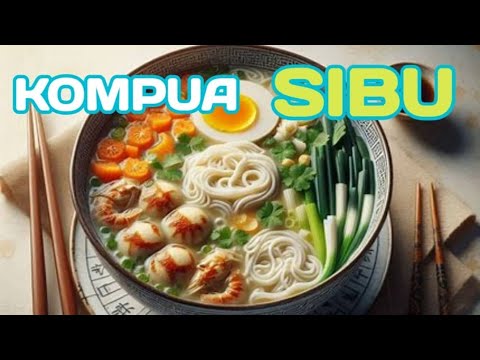 Taste Of Sarawak ‼️ Original Kampua Mee From Sibu - YouTube