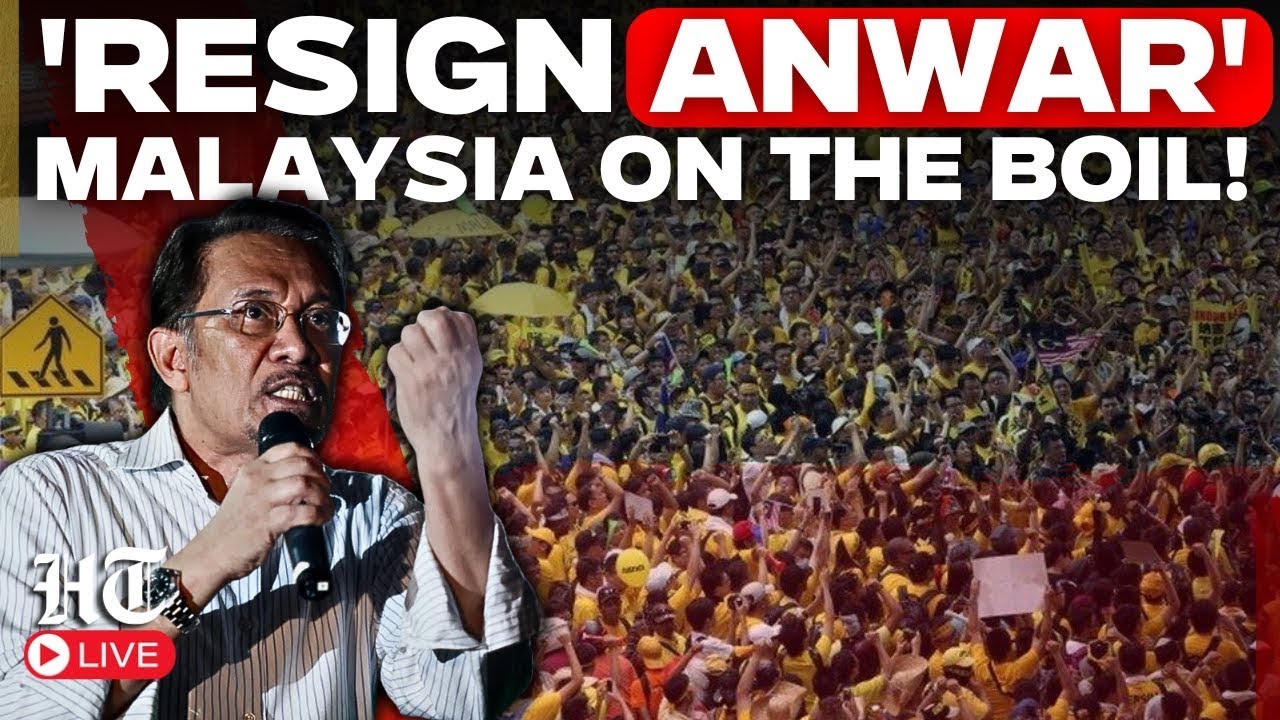 Malaysia Protest LIVE | Anti-Anwar Protest Erupts In Kuala Lumpur ...