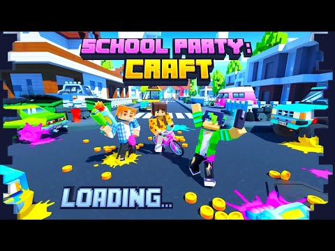 School Party Craft android gameplay | android games - YouTube