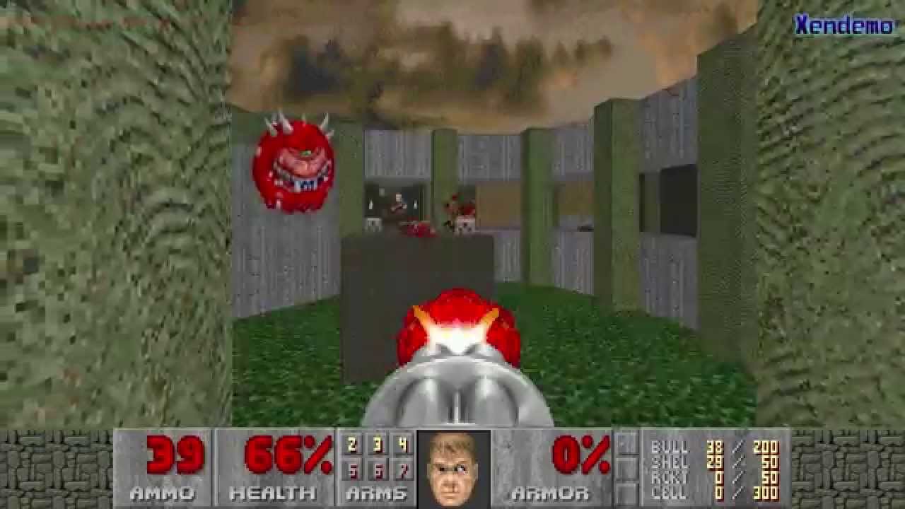 Doom II - Map 11: Circle of Death - YouTube
