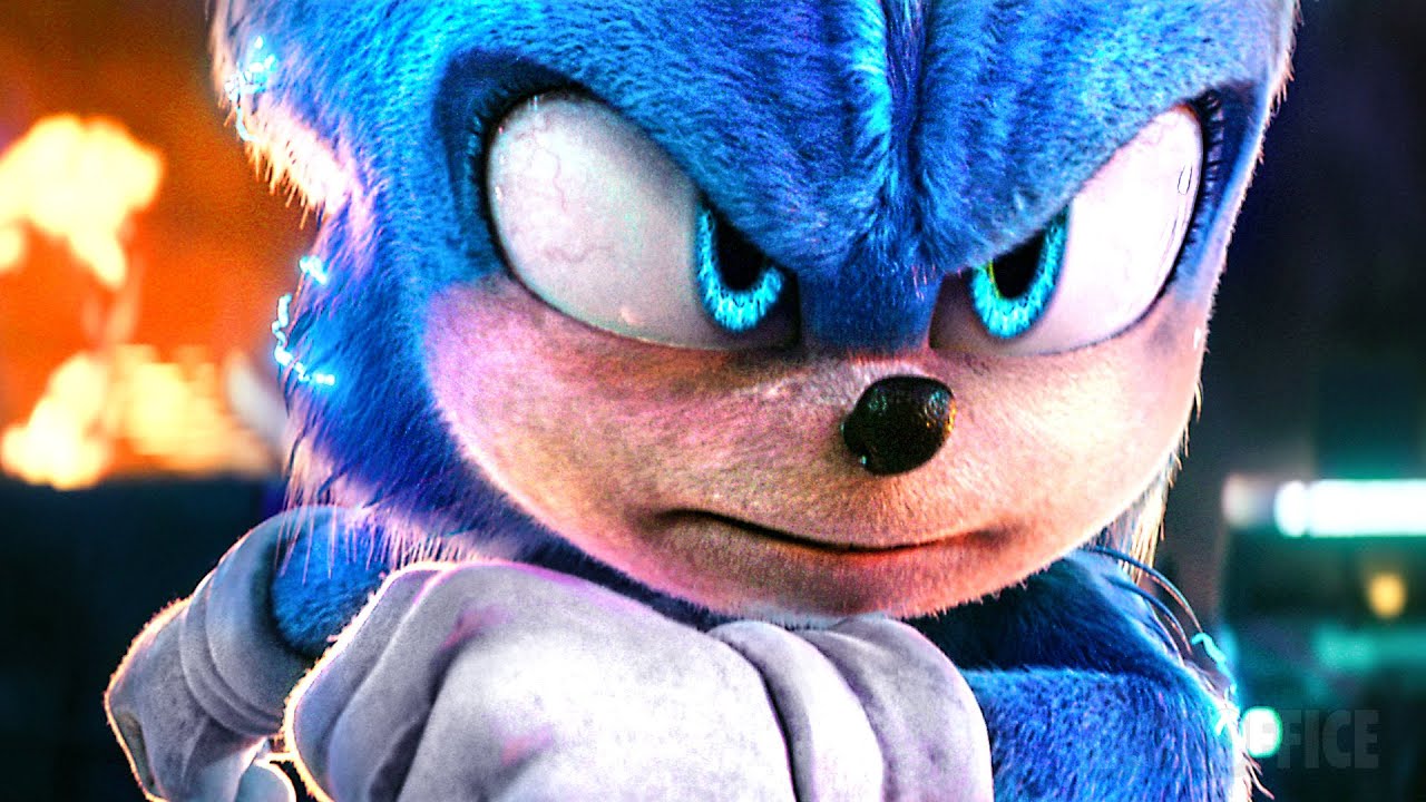 Sonic VS Shadow FIGHT (Lightning Form) | Sonic 3 | CLIP - YouTube