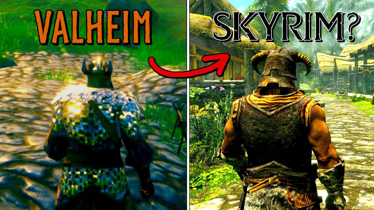 🔴 Valheim OR Skyrim??🤔 (The NEW Valheim RPG) - YouTube