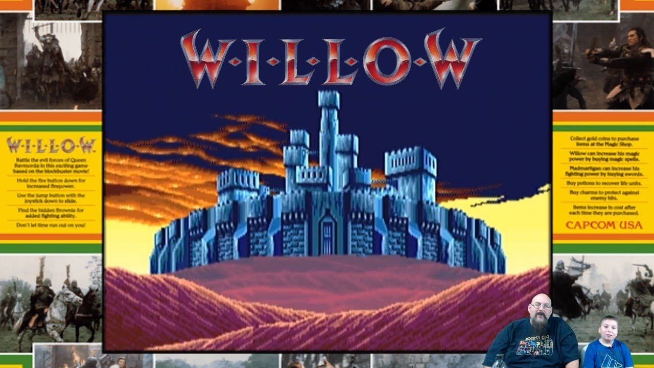 ARG Plays Willow (1989, CAPCOM) CPS-1 Arcade Board - YouTube