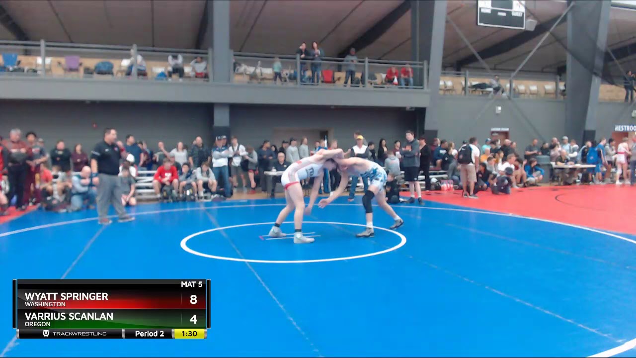 16U 145 Wyatt Springer Washington Vs Varrius Scanlan Oregon - YouTube