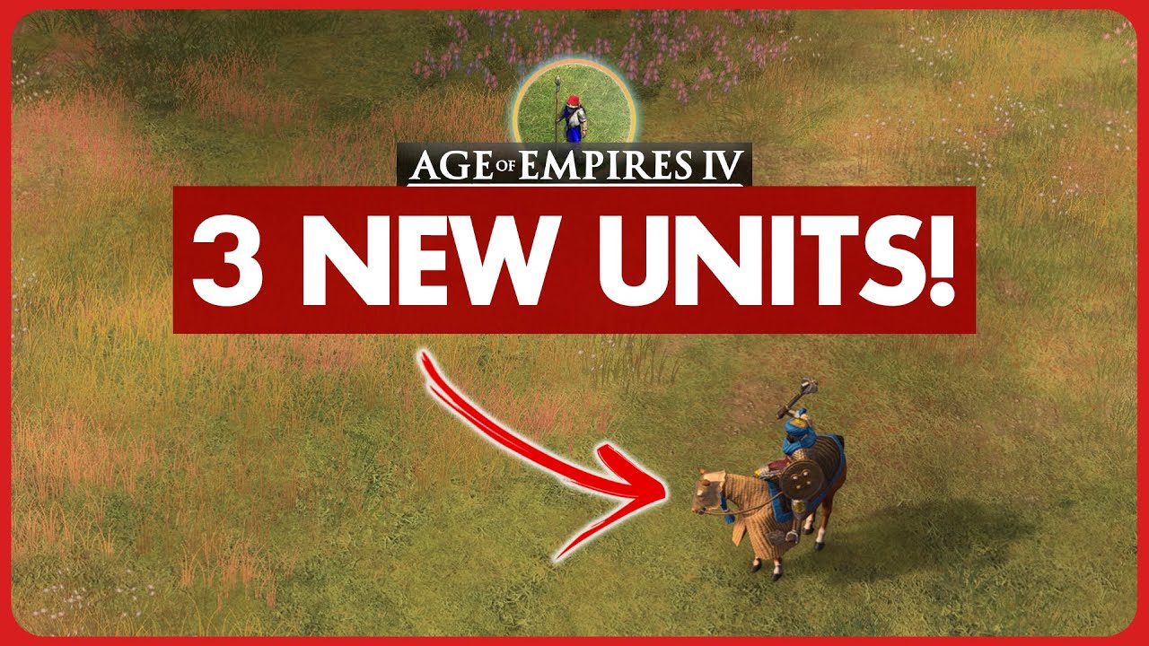Three All NEW Units in AoE4! - YouTube