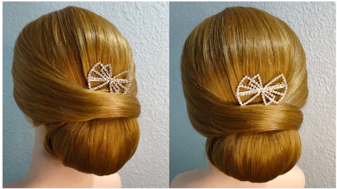 A simple and beautiful hairstyle for women, a wonderful hairstyle for ...