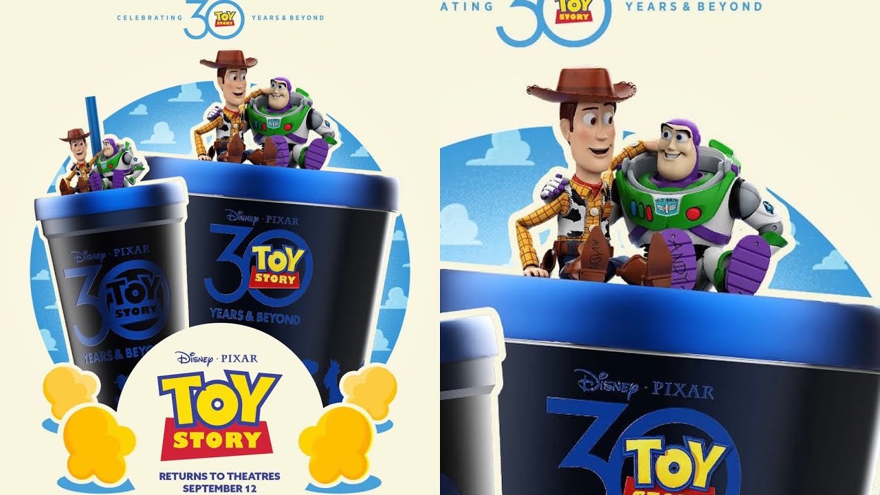 New Toy Story Popcorn Bucket & merchandise revealed by Regal Cinemas ...