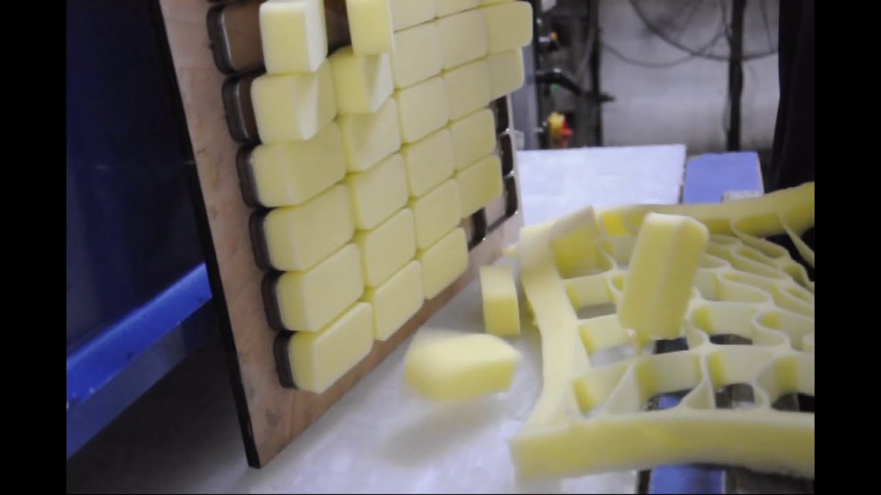 Scouring pad testing machines 30 tons 2 - YouTube