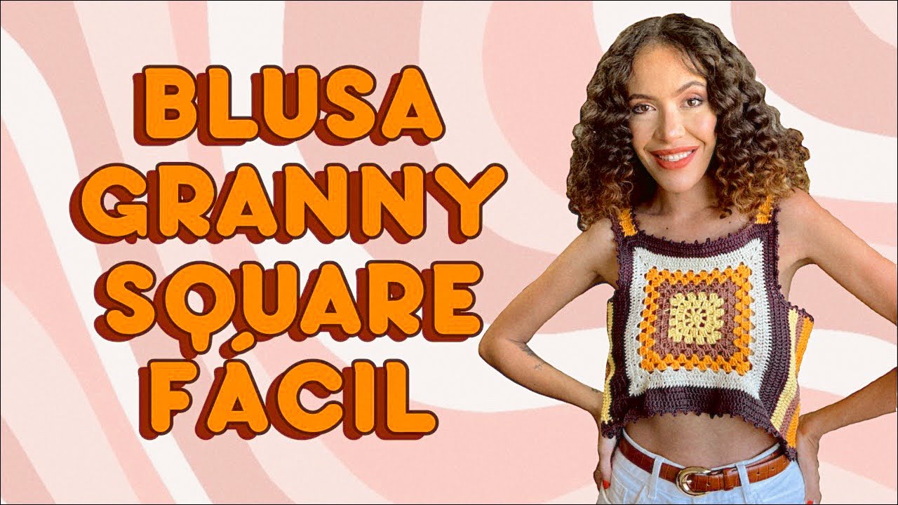 COMO FAZER CROPPED SQUARE DE VERÃO- RÁPIDO E FÁCIL - YouTube