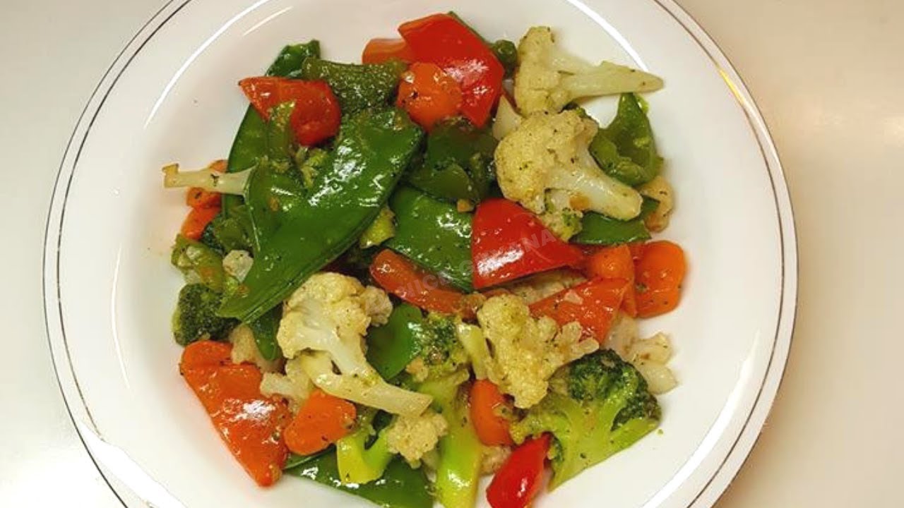 Stir Fry Veggies, step by step Recipe Video II Real Nice Guyana. - YouTube
