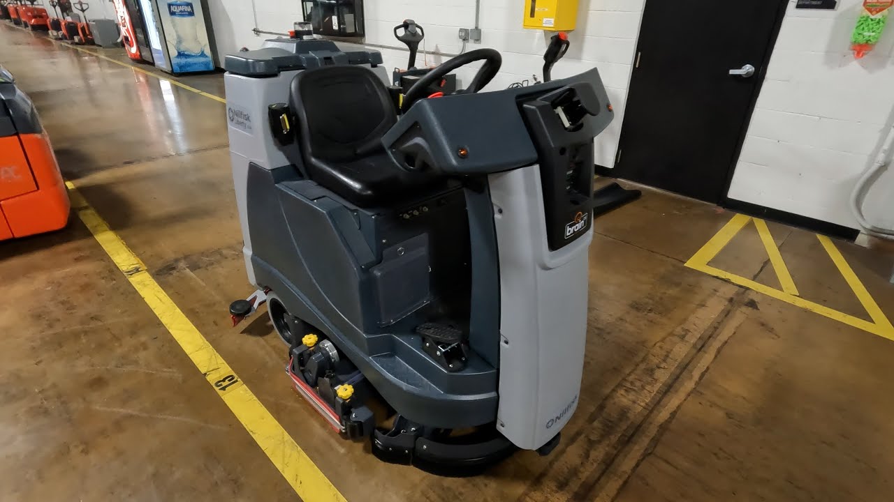 Autonomous Scrubber | Nilfisk Liberty SC60 - YouTube