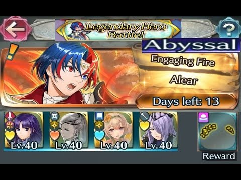 I tried so hard to beat Abyssal : Legendary! Male Alear (Altina team ...