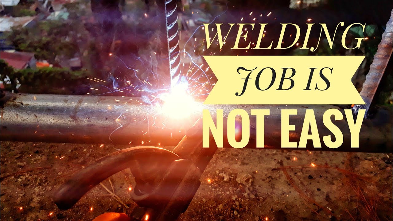 WELDING BASKETBALL FENCE RENOVATION#welding@JHANERE - YouTube