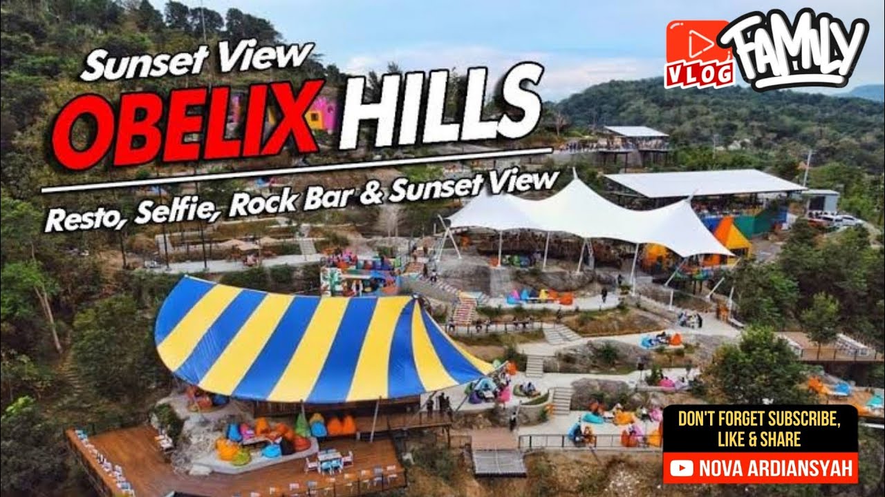 OBELIX HILLS YOGYAKARTA ‼️ Wisata Keluarga di Jogja || Sunset View ...