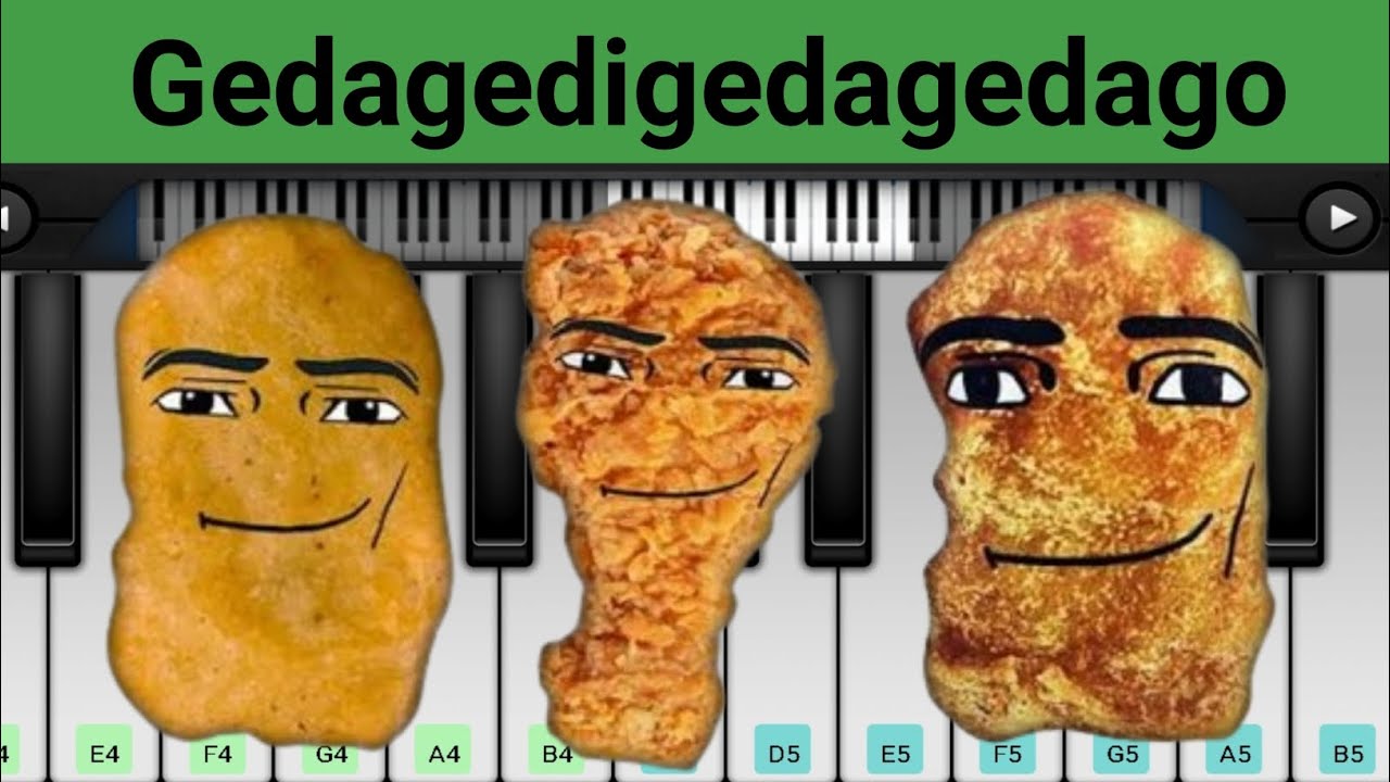 Gedagedigedagedago - Piano Cover | Easy Tutorial - YouTube