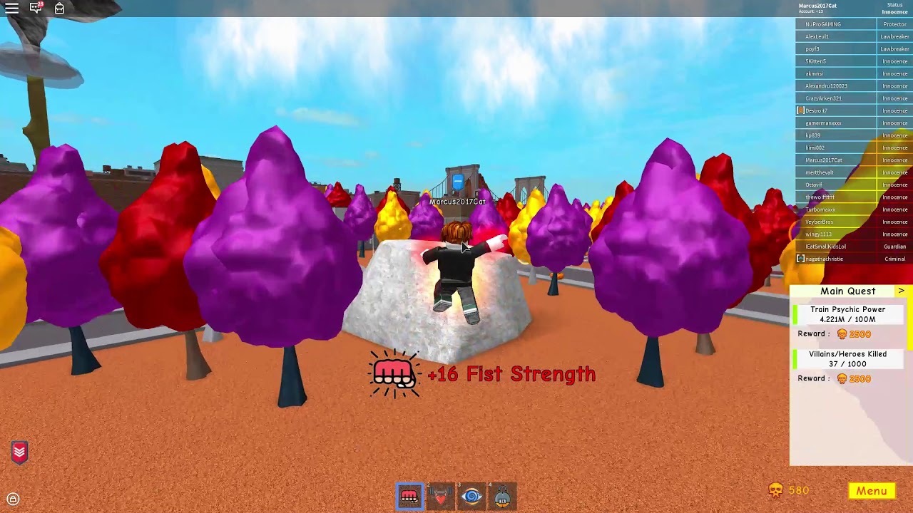 Roblox super power training simlator - YouTube