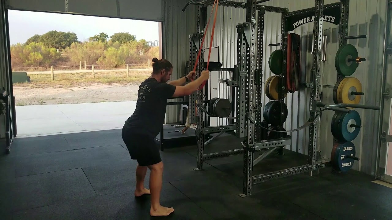 Straight Arm Push Down - YouTube