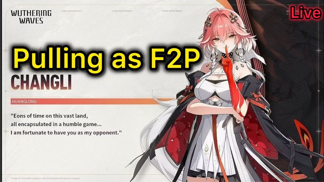 Wuthering Waves Changli Pull Live | Wuthering Waves F2P Pull Live - YouTube