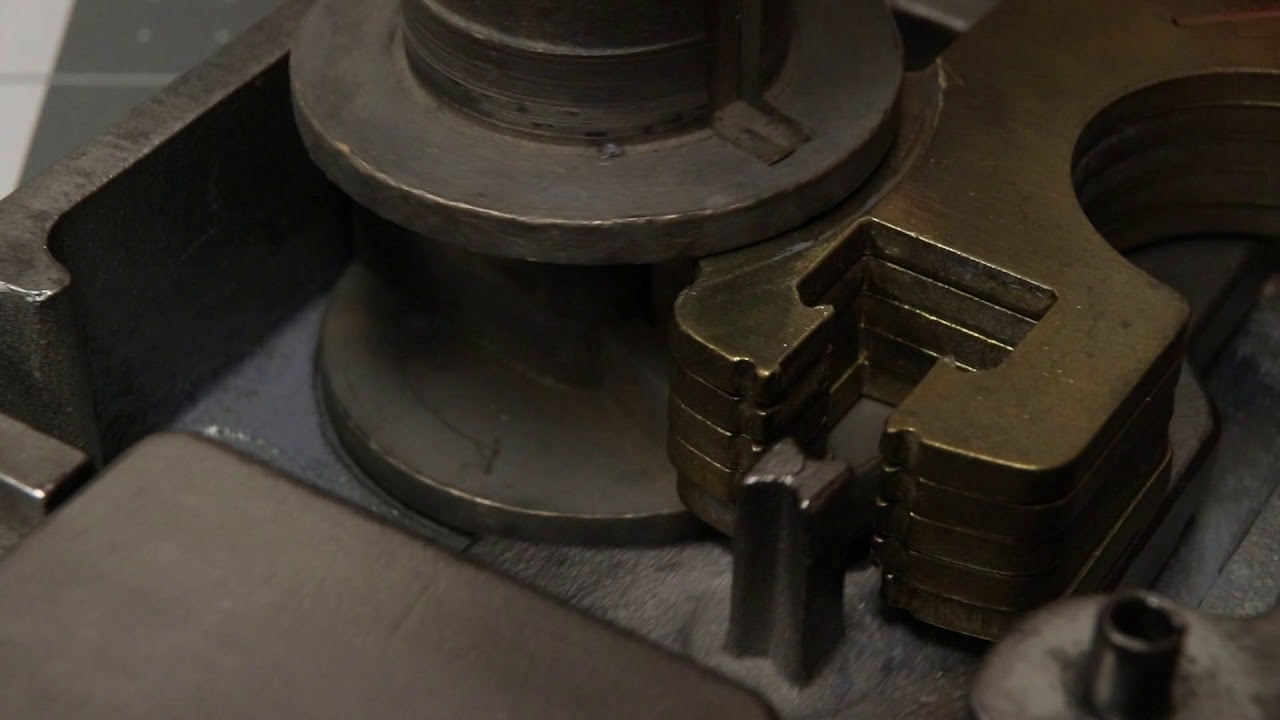 The Inside of a Southern Steel 5- lever Prison Lock - YouTube