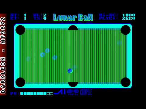Nec Pc-88 - Lunar Ball