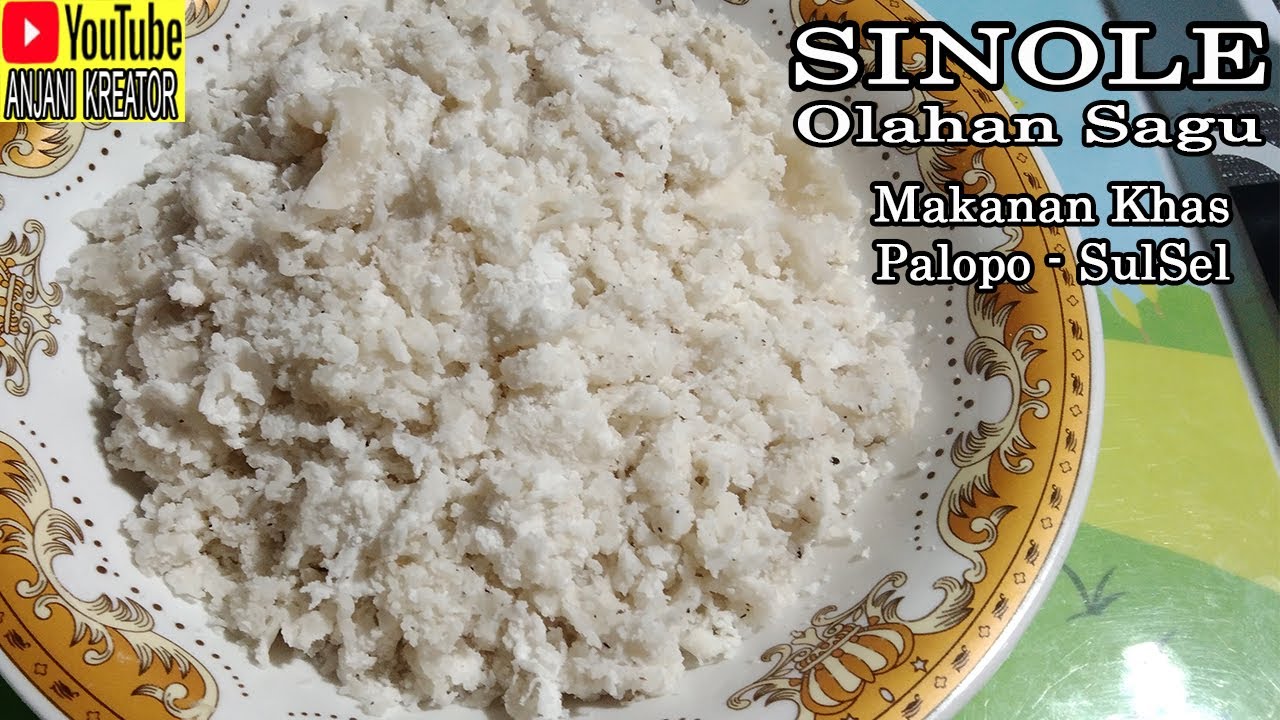 Resep dan Cara Membuat Sinole Olahan Sagu Makanan Khas Palopo SulSel ...