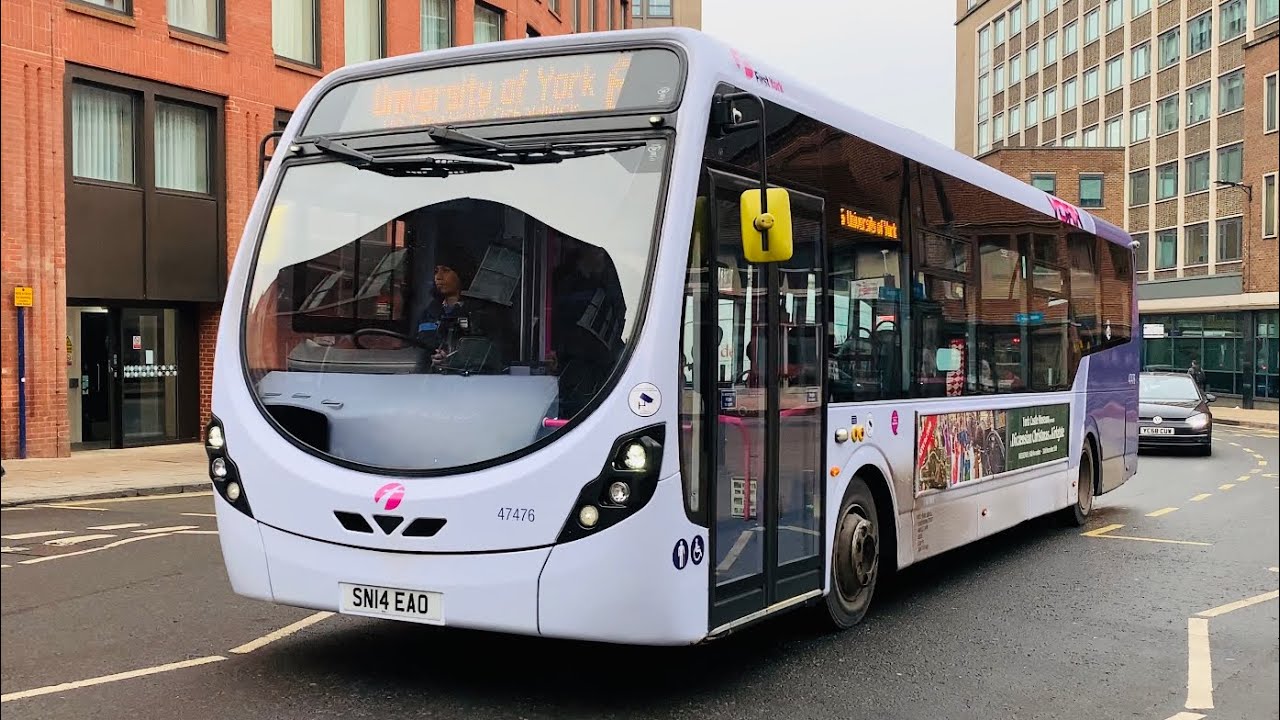 New First Bus York X First Manchester 47476 On 6 From Clifton Moor To ...