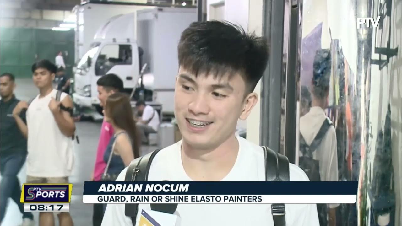 Adrian Nocum, ganadong mas pagbutihin pa sa PBA Philippine Cup - YouTube